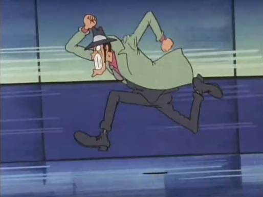 Aaron Long Cartoons - Blog: Pink Jacket Lupin 3