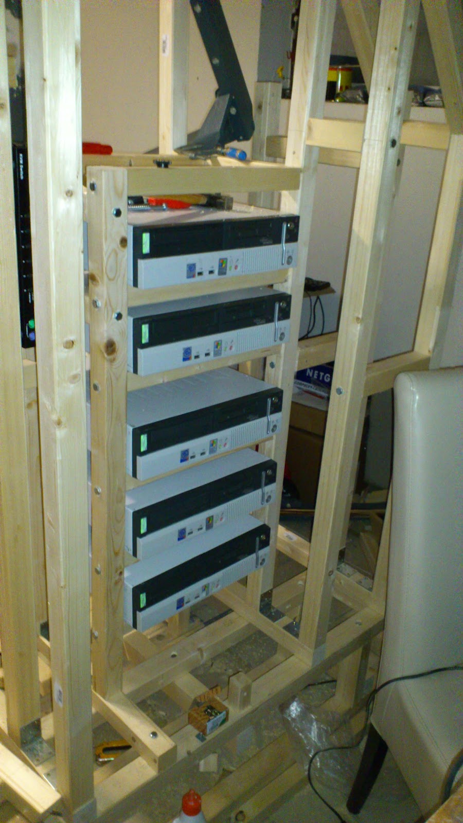 Boeing 737-800NG Fullsize Homecockpit: The 737NG Rack-Pack