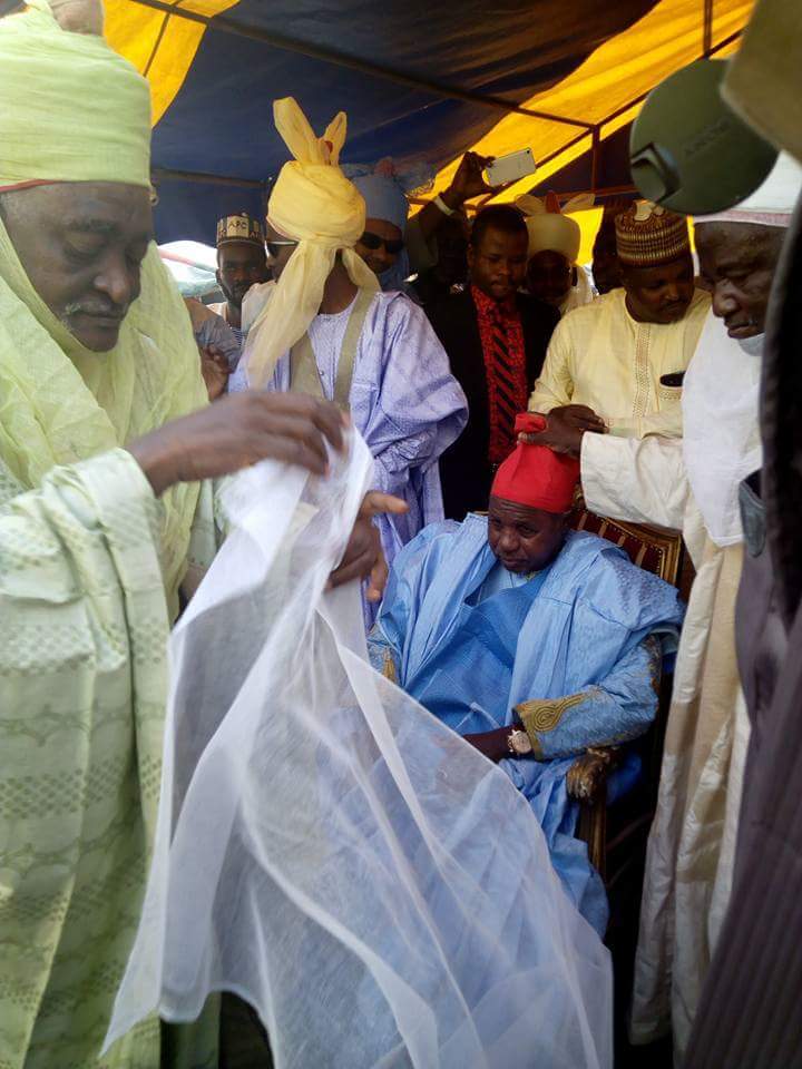 CONGRATULATION ON YOUR TURBANING CEREMONY AS MATAWALLEN HAUSA BY HIS ...