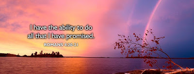 IMMANUEL GOD WITH US: I have the ability to do all that I have promised.