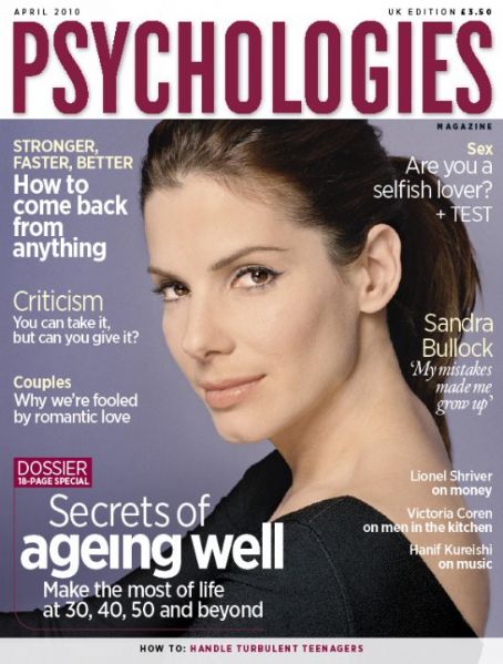 Sandra Bullock Hairstyle Trends: Sandra Bullock Magazine Cover Pictures