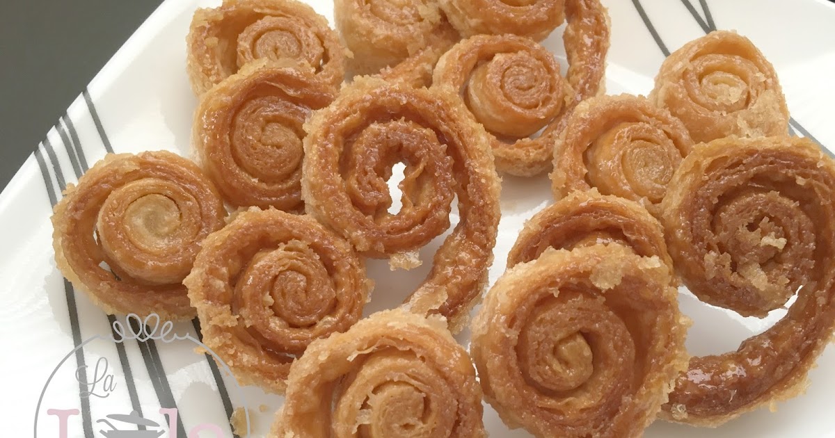 Mini orejas de hojaldre | La Lola Dice