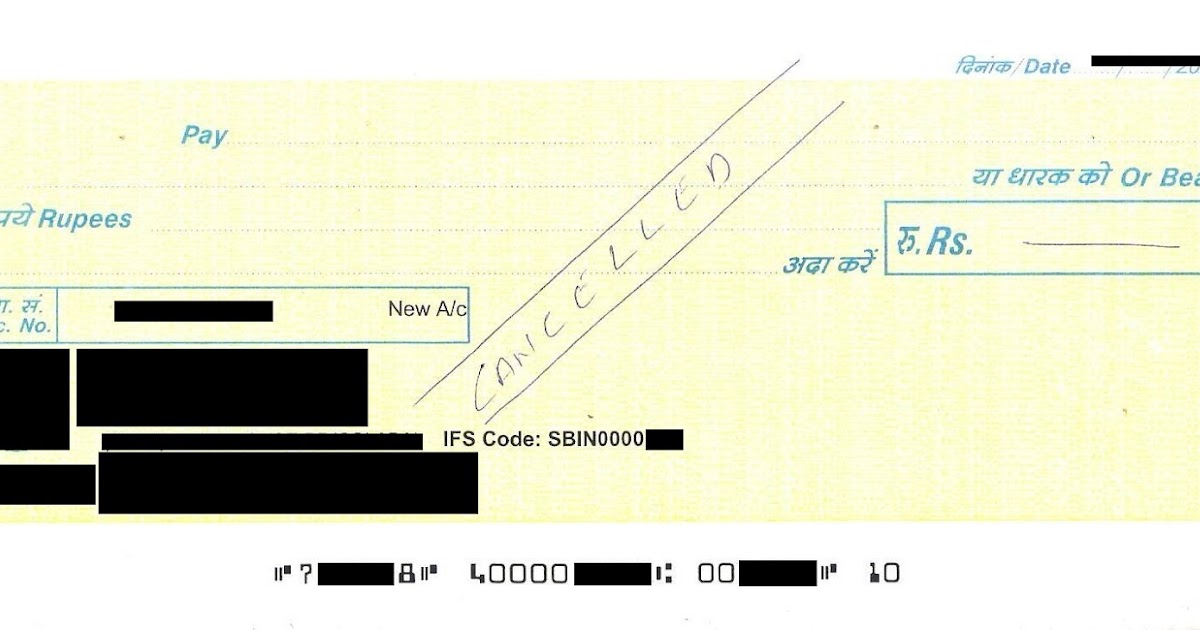 A Cancelled Cheque. How To Cancel A Cheque: A Cancelled Cheque. How To ...