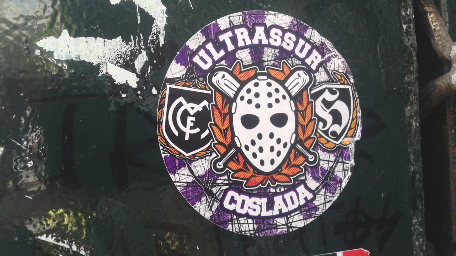 Pegatinas y Gradas: Pegatina ULTRAS SUR COSLADA
