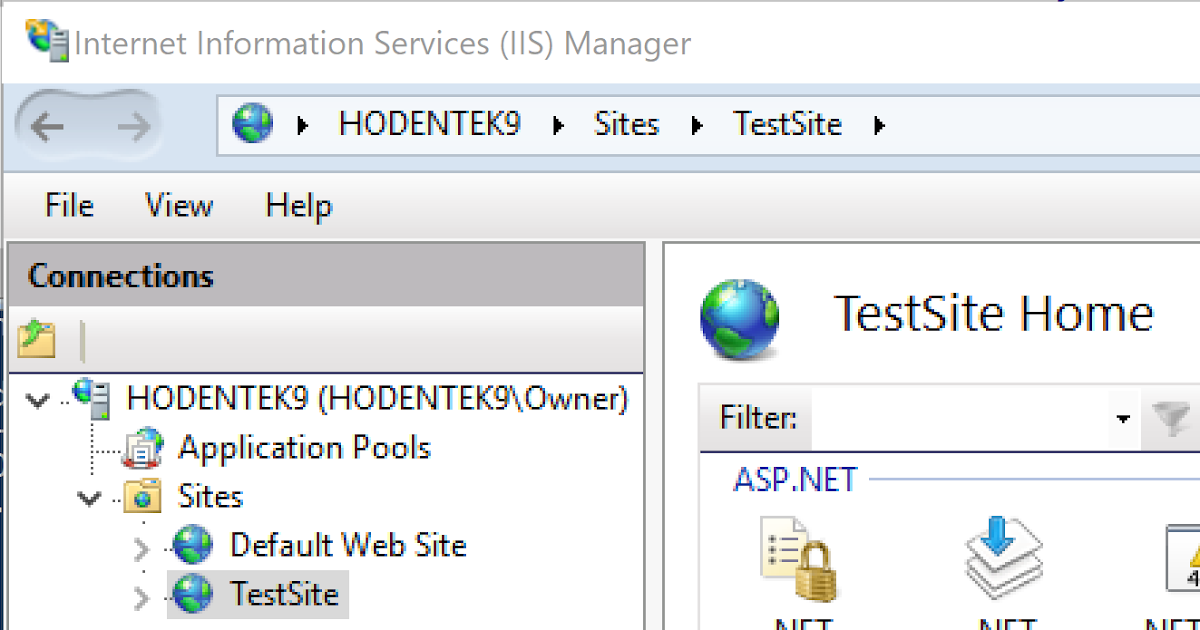 HodentekHelp: Can you create a new web IIS site on your computer using ...