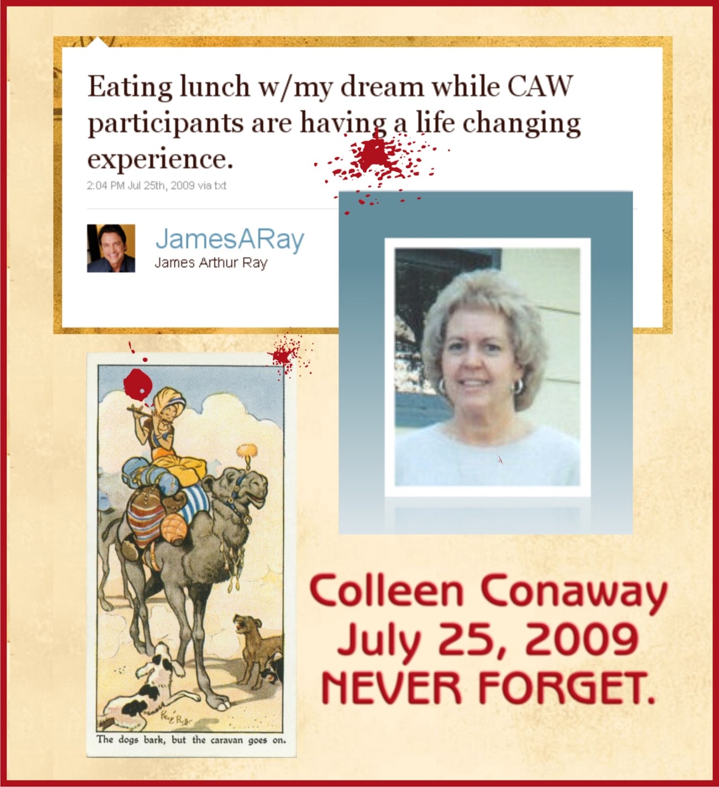 Whirled Musings: Another year, another moment of silence for Colleen ...