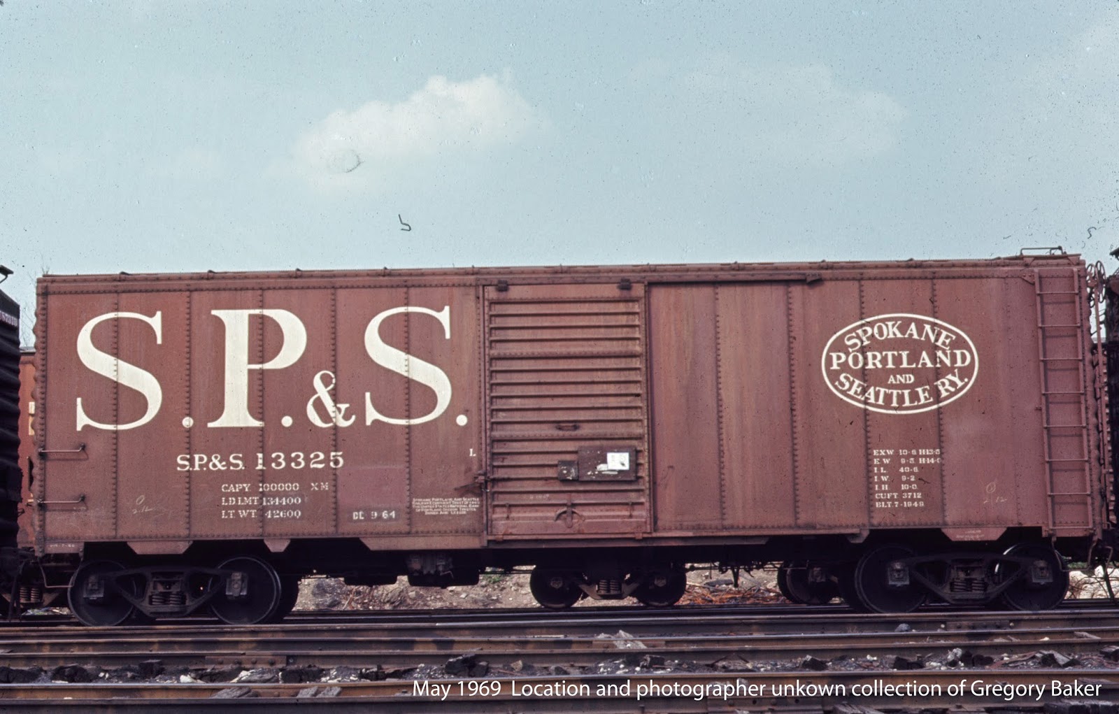 SP&S OREGON TRUNK: SP&S EQUIPMENT