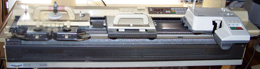 rett og vrang: Brother knitting machines