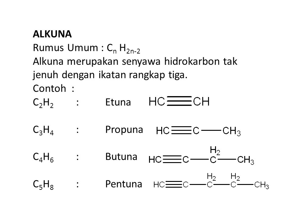 ALKUNA (CnH2n-2) | Juragan