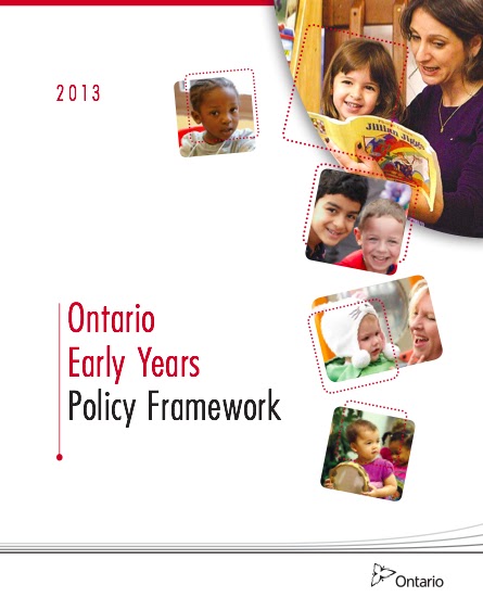 On Display: Ontario Early Years Policy Framework | Transforming our ...