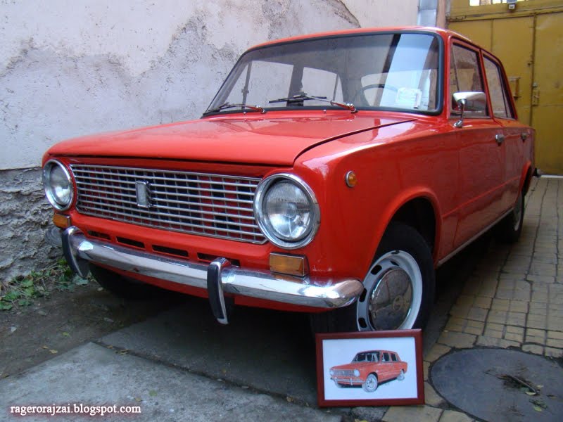 Ragero rajzai blog: Valódi és rajz - Lada 2101
