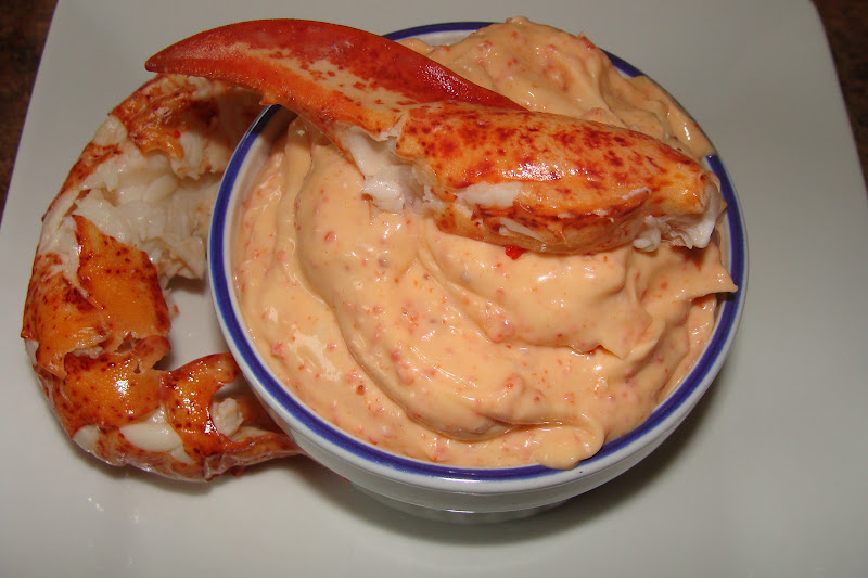 Lili popotte: huile de homard et mayonnaise au homard