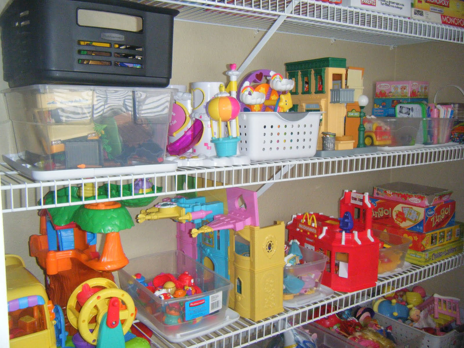 Afternoon Coffee And Evening Tea: A Peek Inside...Our Toy Closet