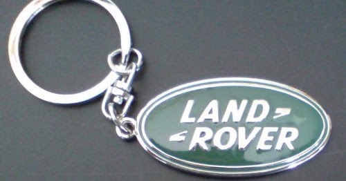 Landrover Defender: Land Rover Gifts - Key ring Land Rover Logo Only £2.69