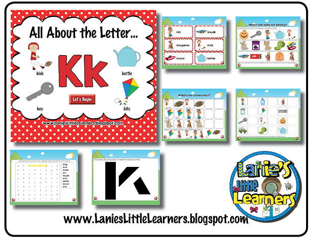 Lanie's Little Learners: All About the Letter Kk {Letter of the Week ...