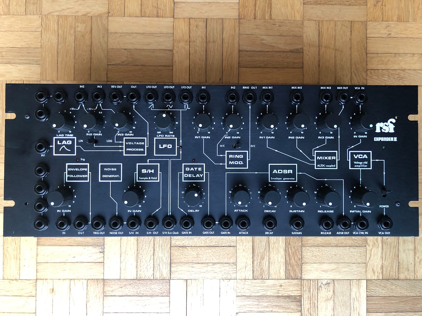 MATRIXSYNTH: RSF Expander II 1981 black