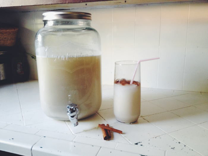 skip to the end: Horchata; 2 Gallon recipe