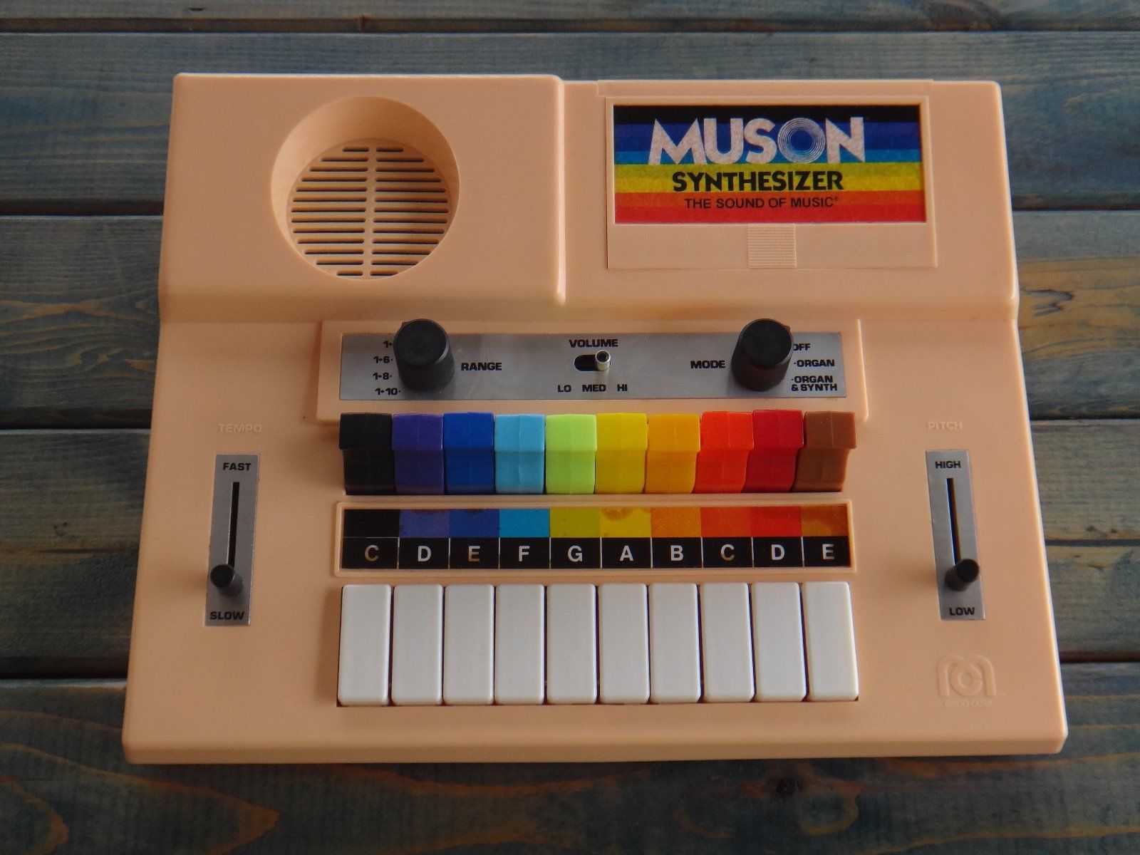 MATRIXSYNTH: Vintage 1978 Muson Synthesizer by Mego Corp. in the ...