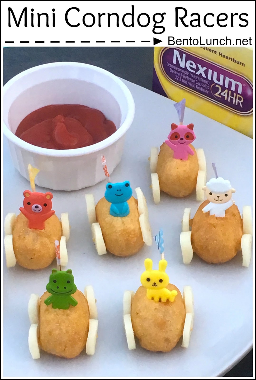 Make Mini Corndog Racers