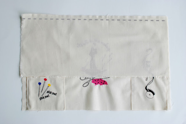 Trash To Couture: DIY Embroidered Sewing Machine Cover