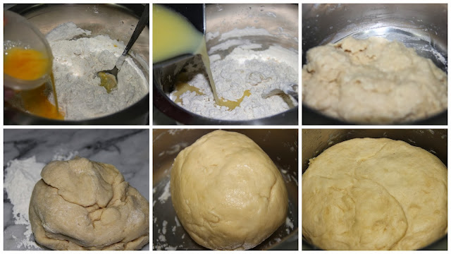 Santa Bread/ Golden Santa Bread/ Santa Claus Bread ~ Lincy's Cook Art