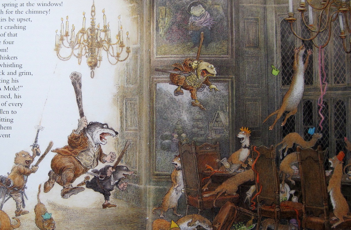 Content in a Cottage: Inga Moore Illustration for Wind in the Willows