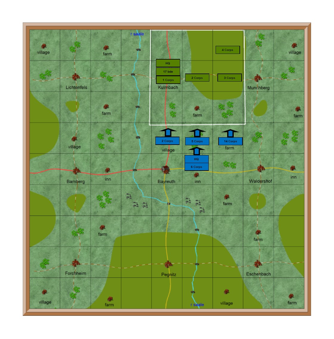 napoleonic wargaming: Command and Control