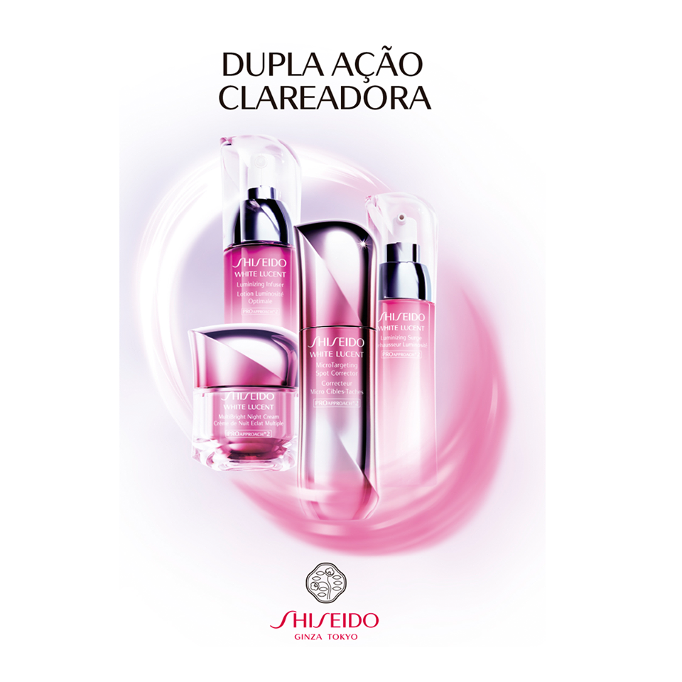Marcas com Essência: Novo WHITE LUCENT - SHISEIDO