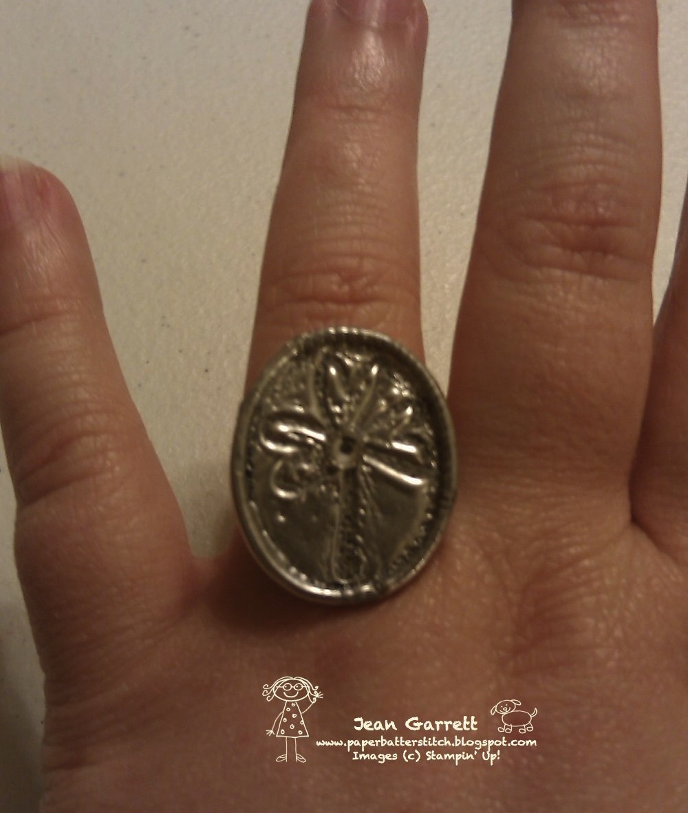 Paper, Batter, & Stitch: Embossing with Jewelry!