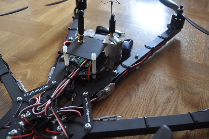 Aeronautik Hobby: Flyduspider Hexacopter projekt del:3