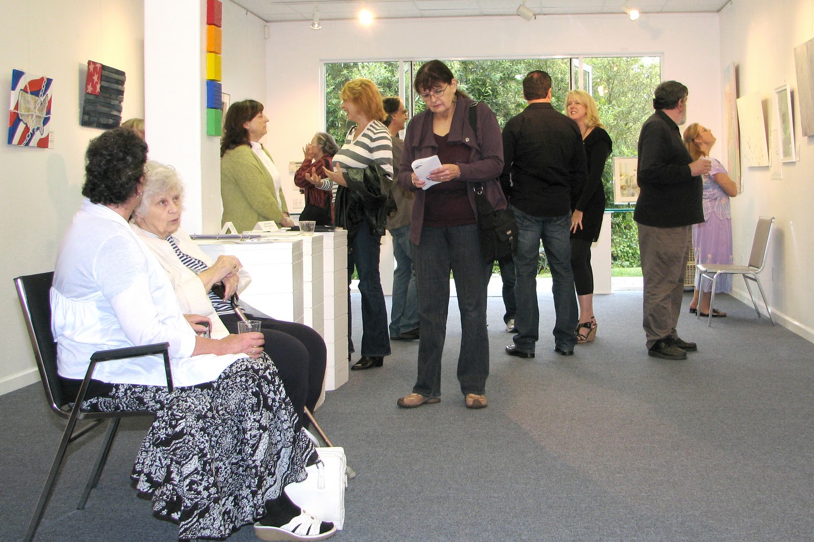 Peninsula Women's Caucus for Art: Event Pictures: After Math Exhibition