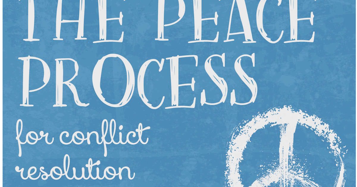 The Peace Process for Conflict Resolution & Freebie | 3rd Grade Thoughts