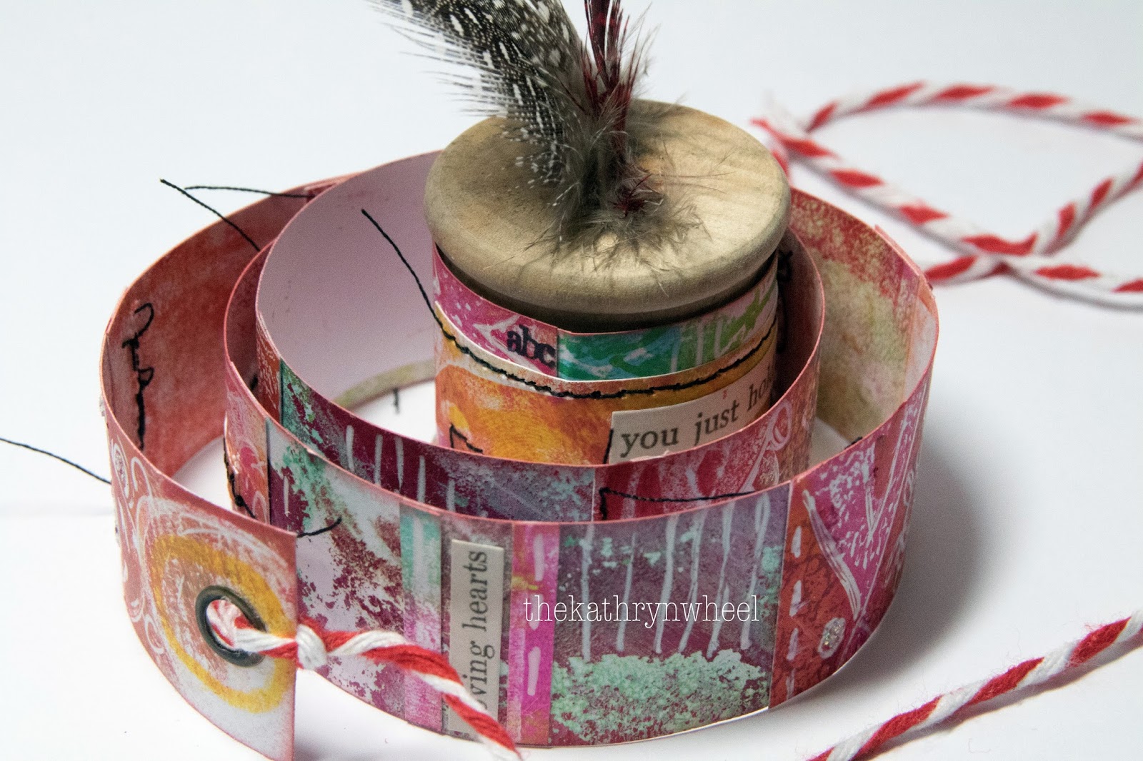 The Kathryn Wheel: Using up off cuts