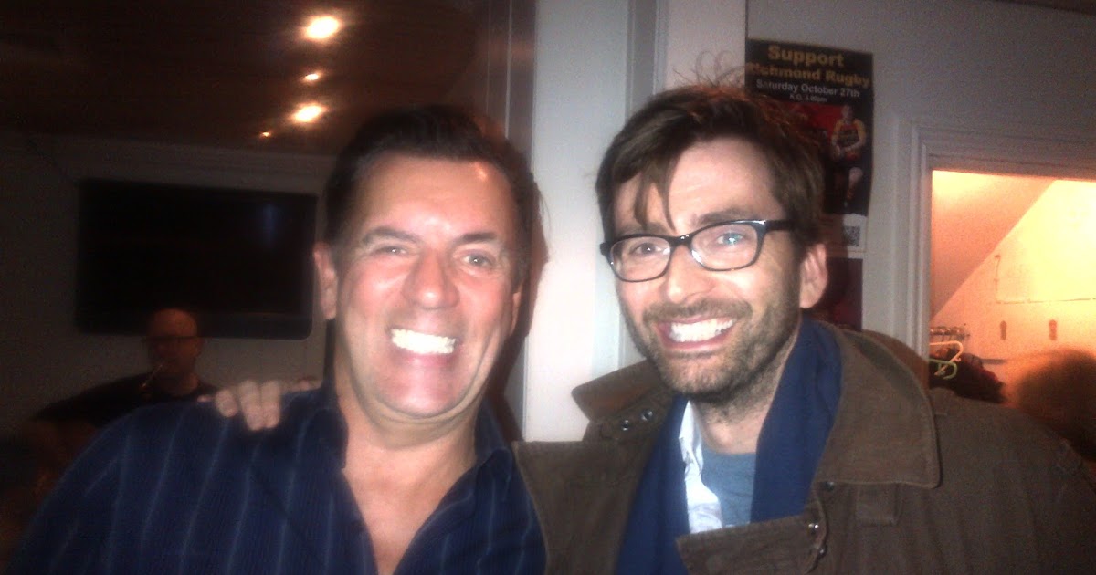 David Tennant Attends Sandra Dickinson's Charity Cook Off