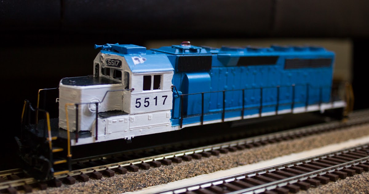 South Shore Modeller: GTW SD40-3: Part One