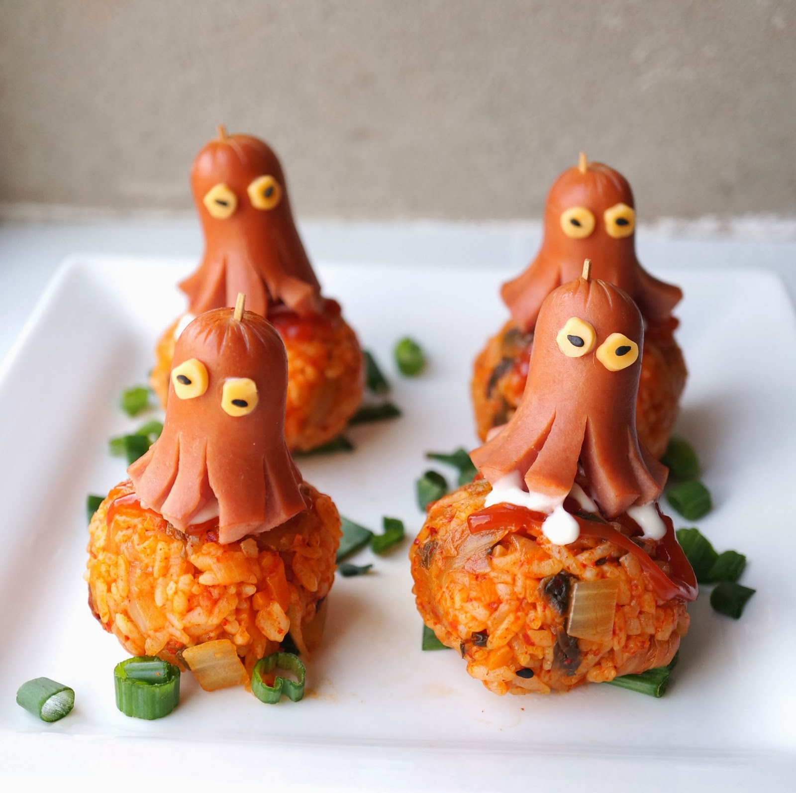 Miss Hangrypants: Cute Kimchi Fried Rice Bento