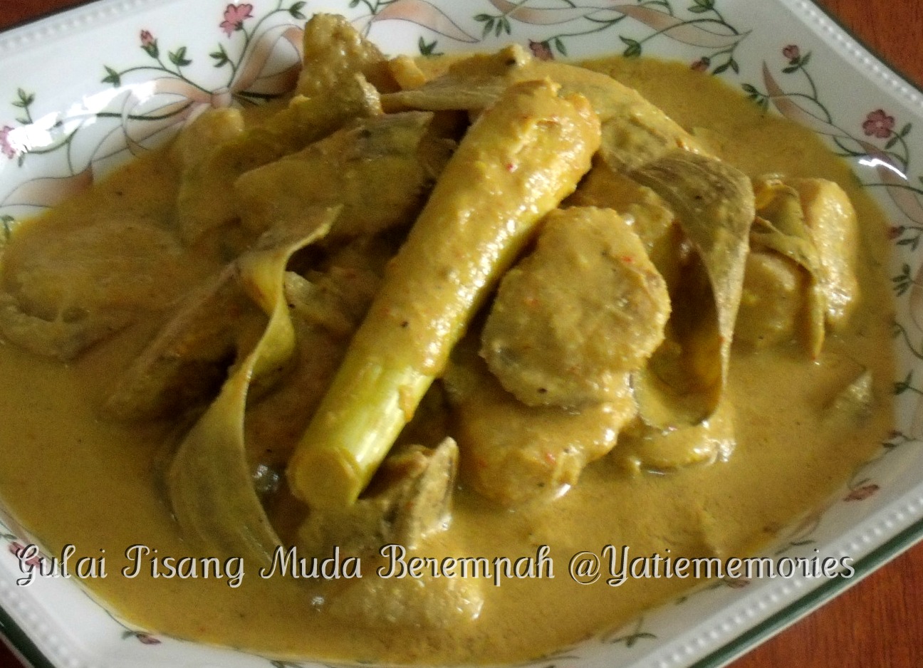 Sinar Kehidupanku**~::..: Gulai Pisang Muda Berempah