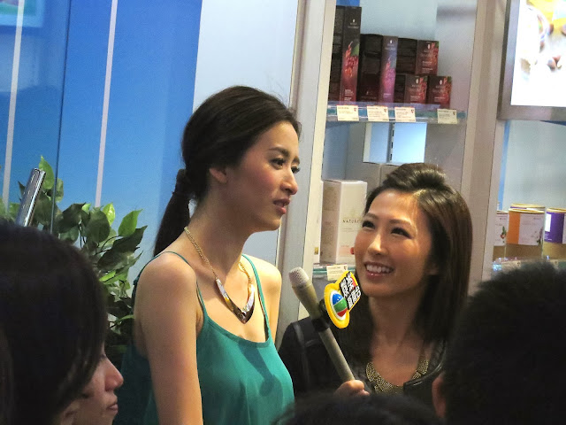 Paul Li Blog: 沈卓盈 Jess Sum - Ankang 安康天然健康店奧海城分店開幕