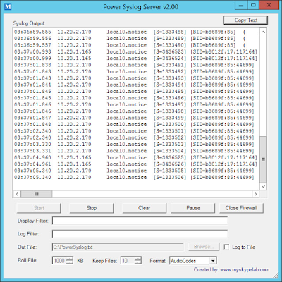 Power Syslog Server | My Teams Lab
