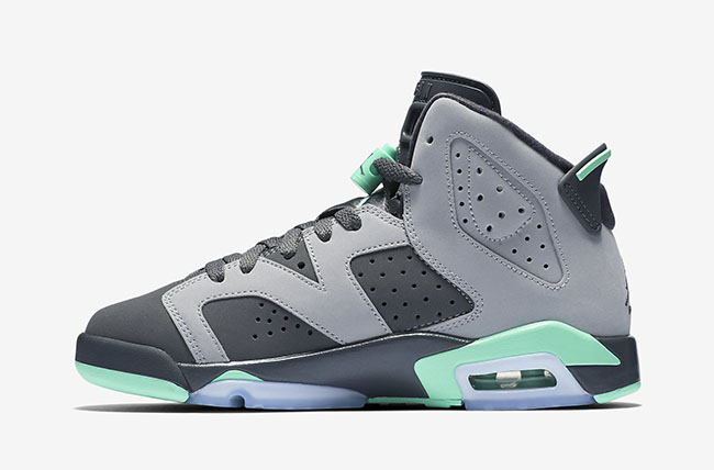 Swag Craze: Sneakers Dropping Tomorrow: Air Jordan 6 GS – ‘Green Glow’