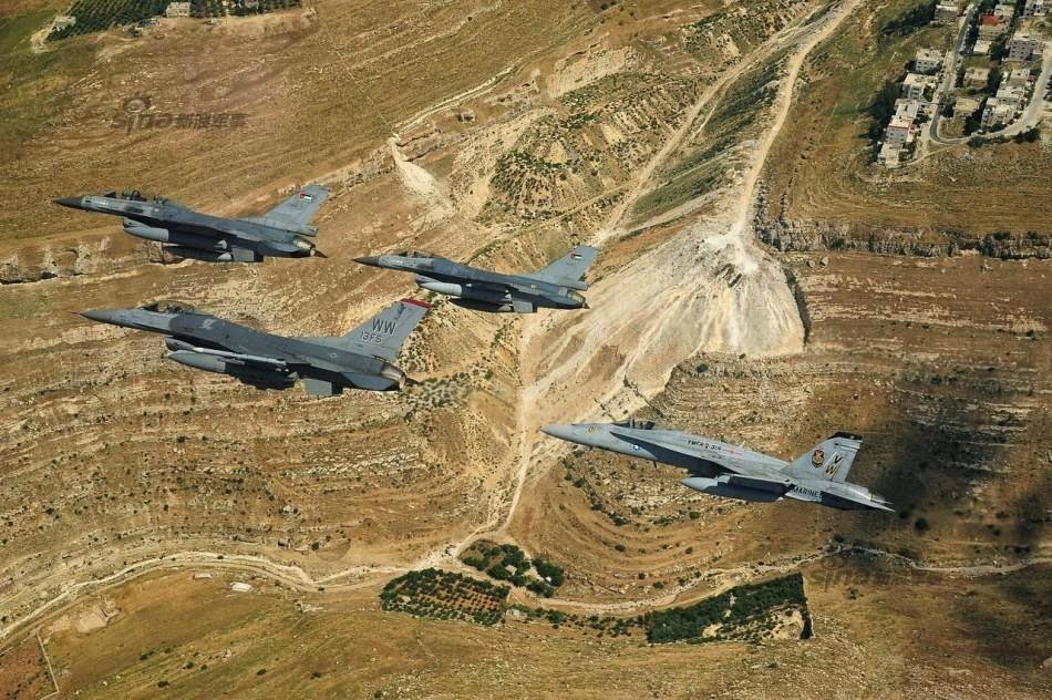 Asian Defence News: Jordanian Air Force and USAF drills in Jordan - 3