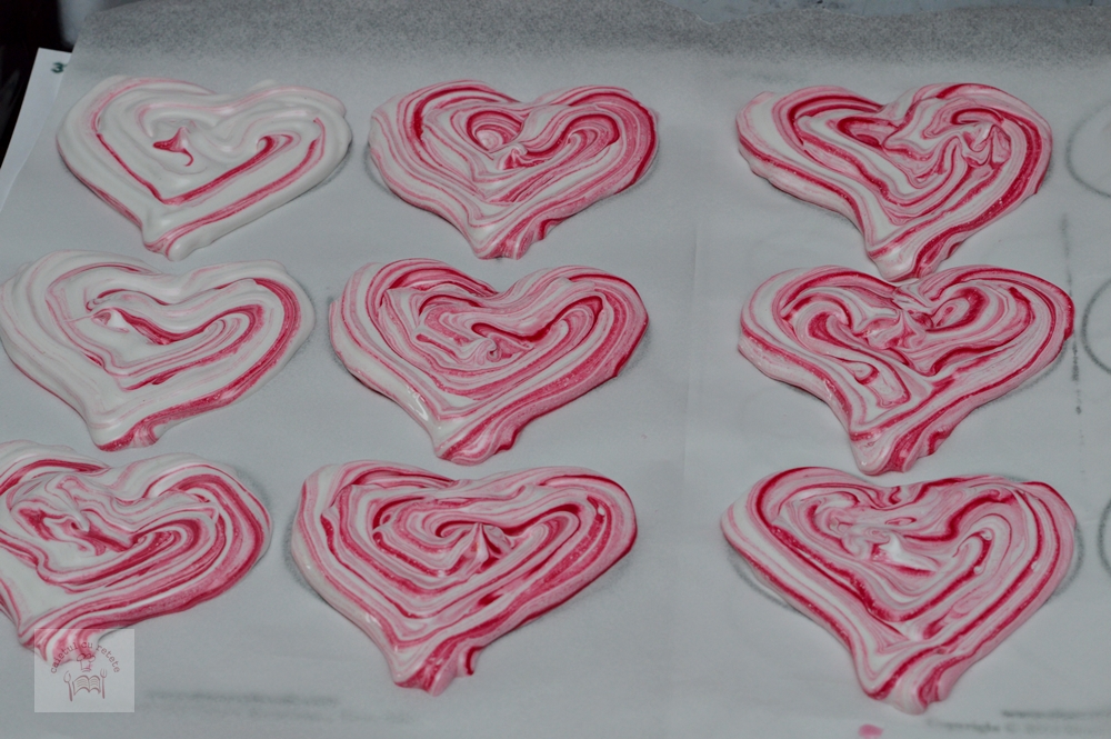 Bezele inimioare in doua culori - CAIETUL CU RETETE