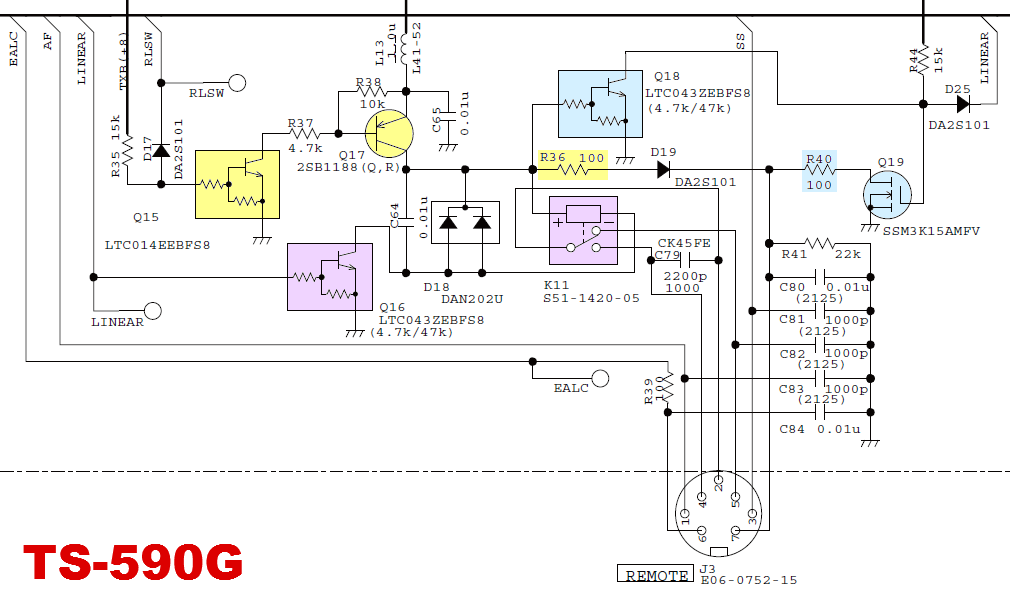 JG1VGX: How to Key Your Amplifiers with TS-590(G) or TS-990