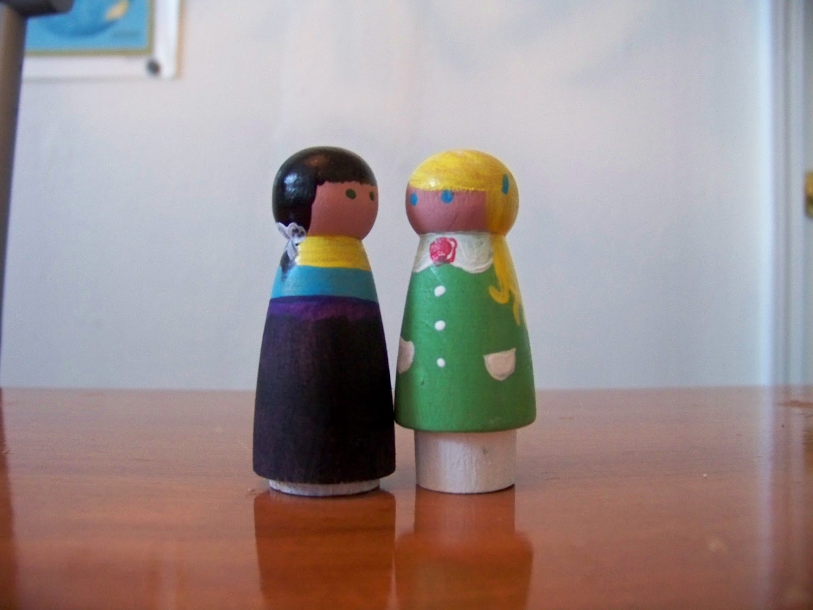 A Helpmeet for Him: peg people: take one