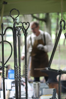 Osage Bluff Blacksmith: the Blacksmith at Columbia's Heritage Festival 2011