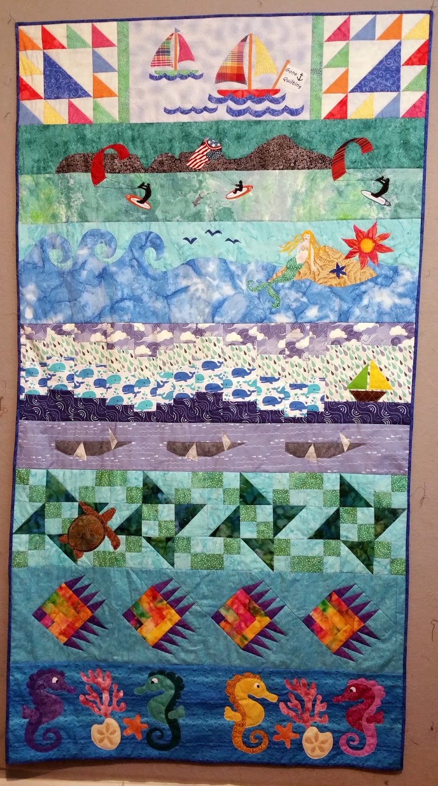 Confessions of a Serial Quilter: 2015 Row by Row Finished