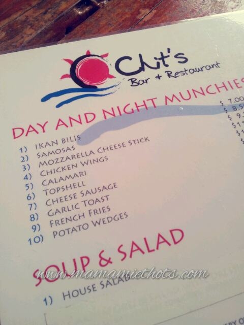 ~Mamamie's Thots~ Singapore Parenting and Lifestyle Blog: Chits Bar ...