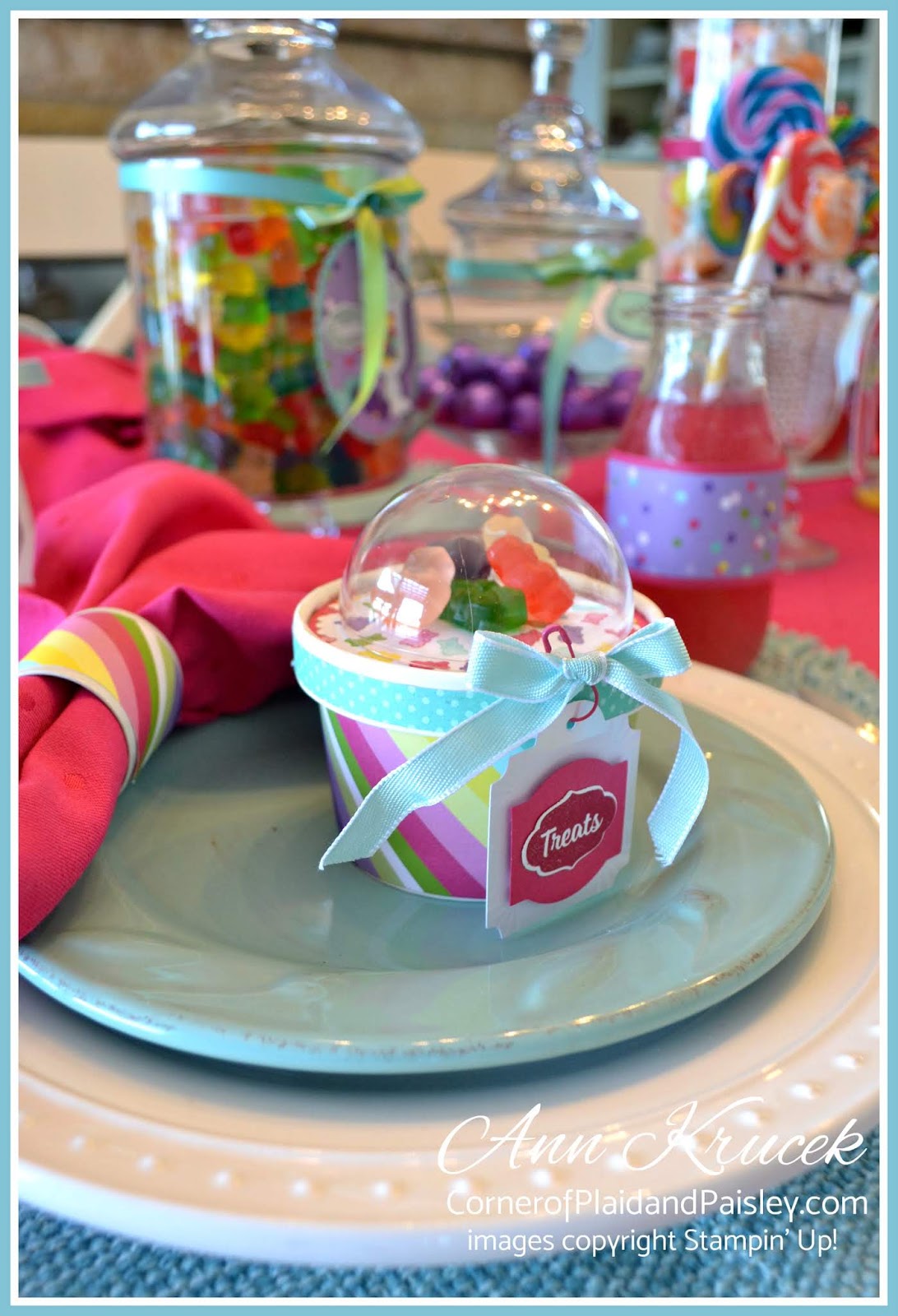 Sweetest Thing! - Corner of Plaid and Paisley