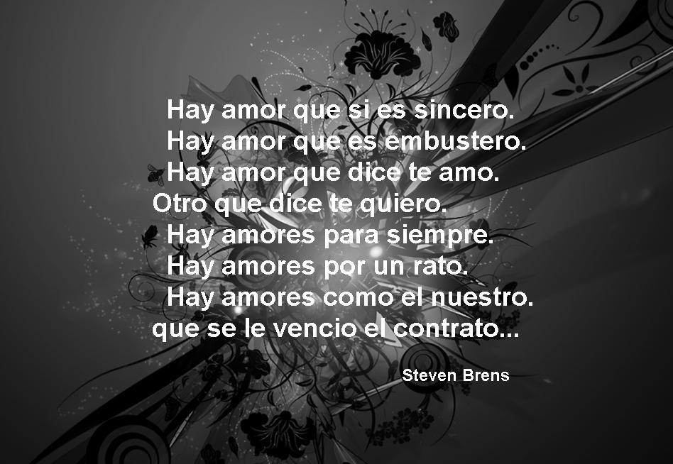 Imagen Hay Amor Que Si Es Sincero | IMAGENES, FRASES, POEMAS, PARA ...