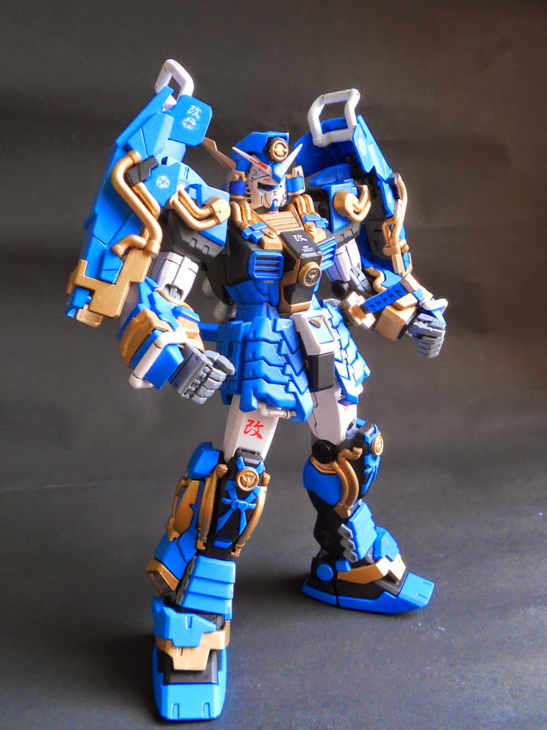 MG 1/100 Shin Musha Gundam "Sengoku no Jin" Custom Build - Gundam Kits ...